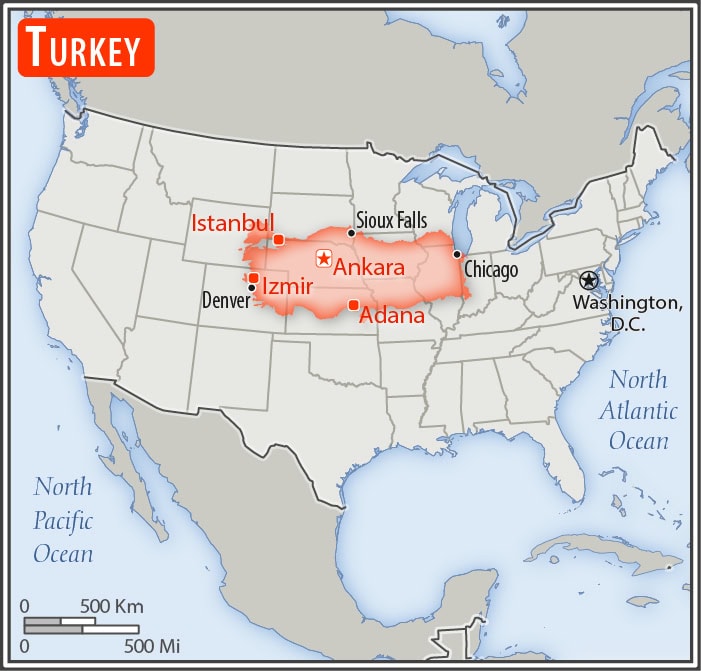 How Big Is Turkey? A Comprehensive Guide To Its Geography, Climate ...